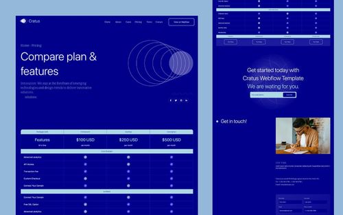 Cratus - Creative HTML5 Responsive Website Template